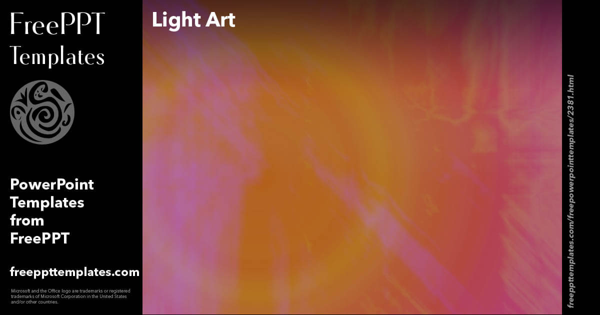 Light Art - PowerPoint Templates