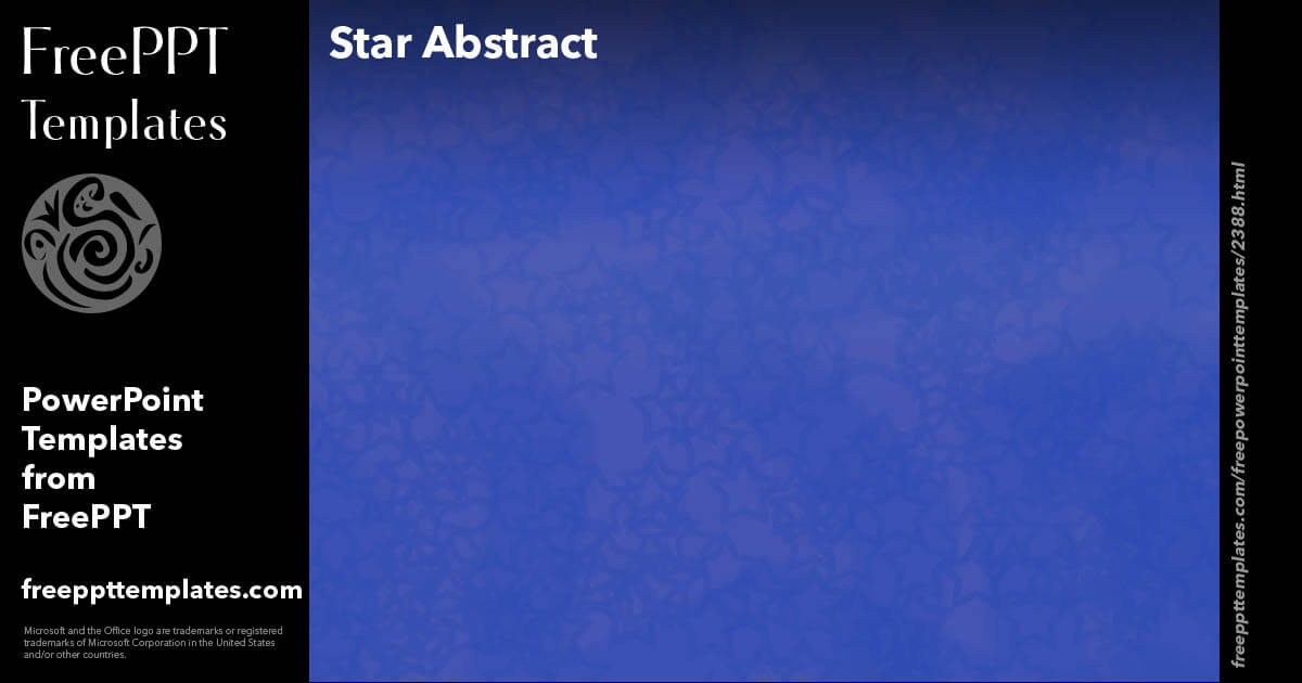 Star Abstract - PowerPoint Templates