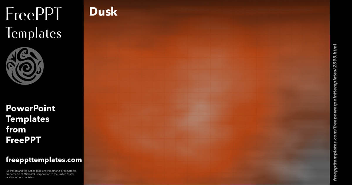 Dusk - PowerPoint Templates
