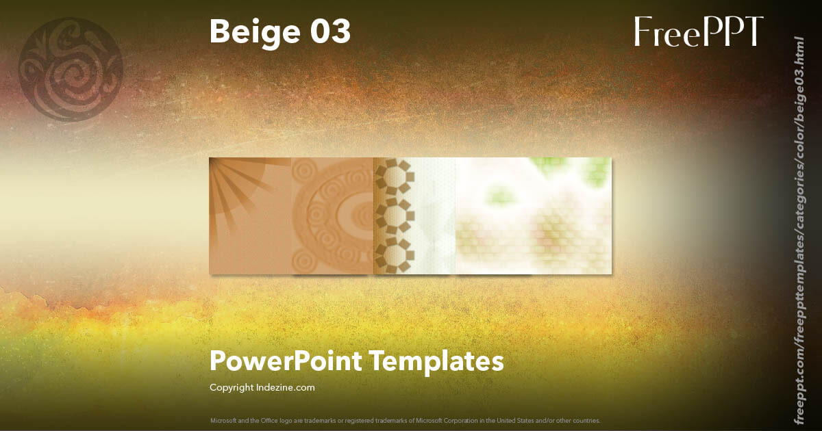 Beige 03 PowerPoint Templates