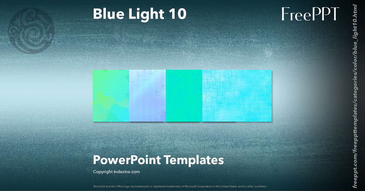 Blue Light 10 PowerPoint Templates