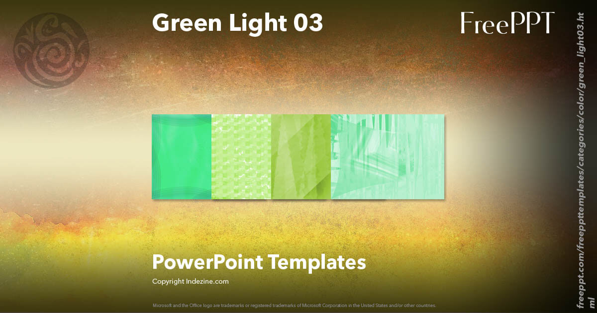 Green Light 03 PowerPoint Templates