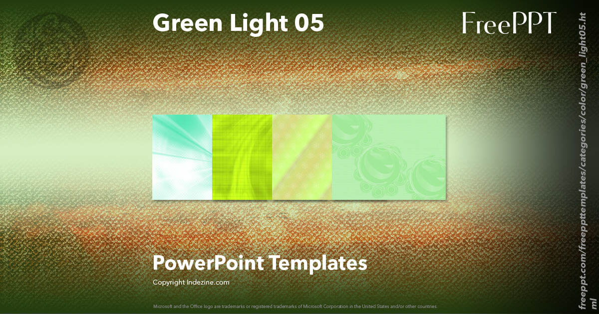 Green Light 05 PowerPoint Templates
