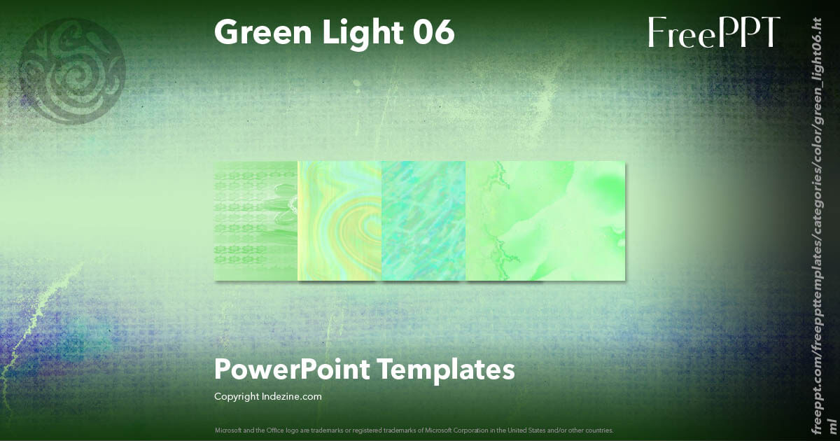 Green Light 06 PowerPoint Templates