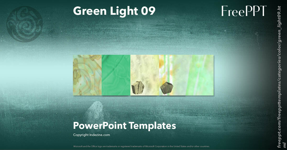 Green Light 09 PowerPoint Templates