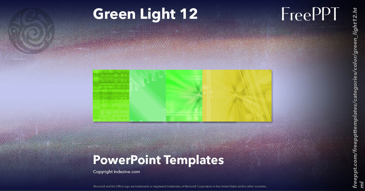 Green Light 12 PowerPoint Templates