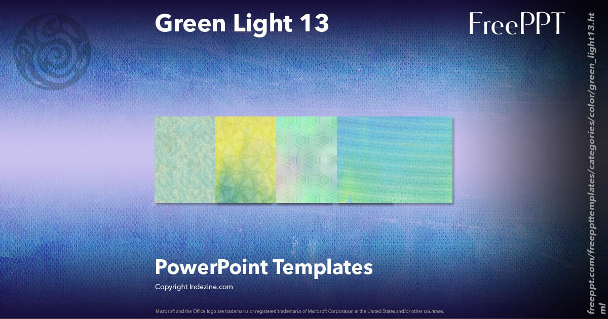 Green Light 13 PowerPoint Templates