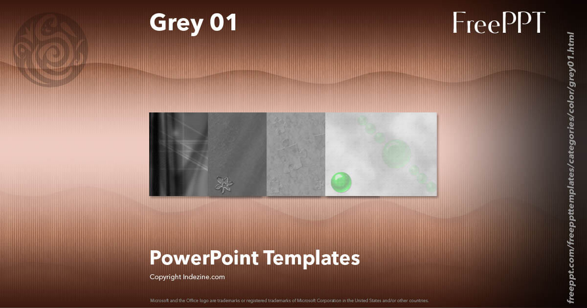 Grey 01 PowerPoint Templates