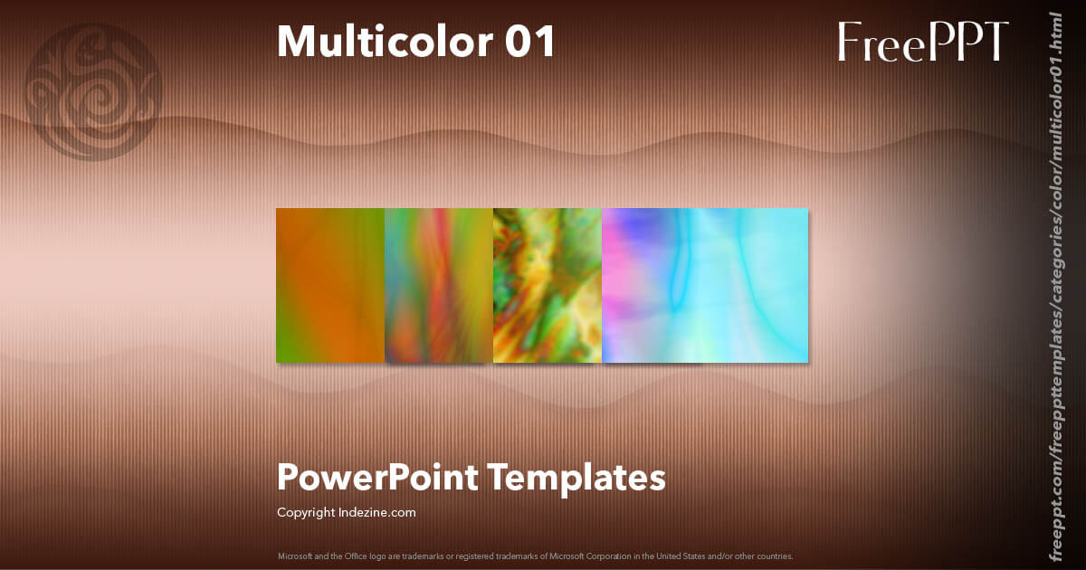 Multicolor 01 PowerPoint Templates