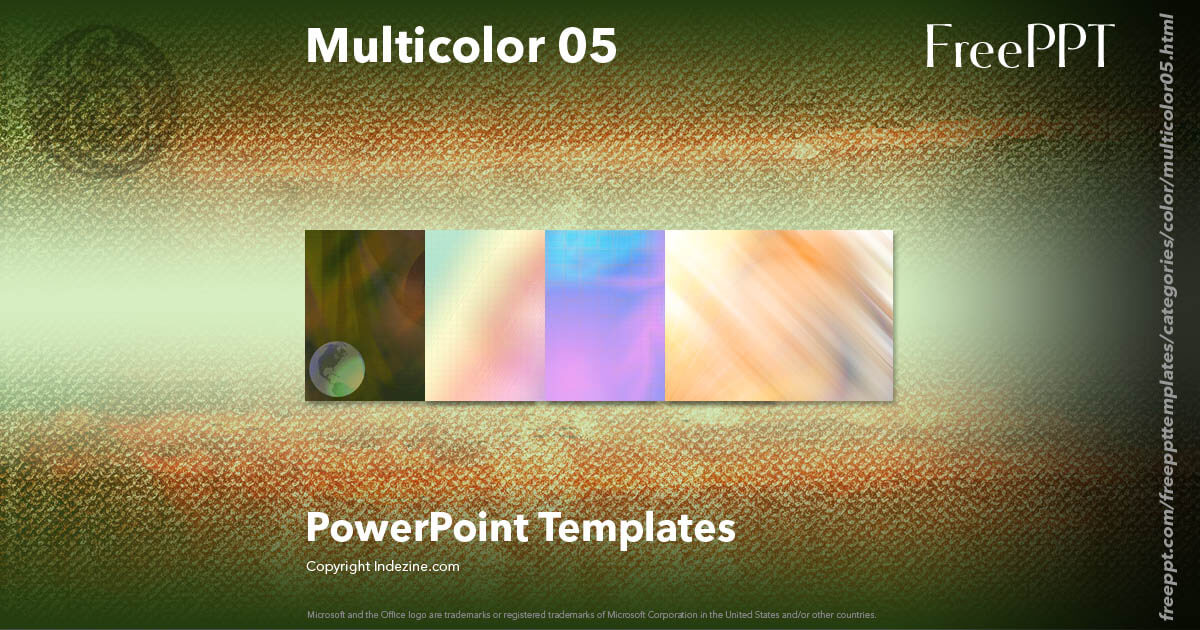 Multicolor 05 PowerPoint Templates