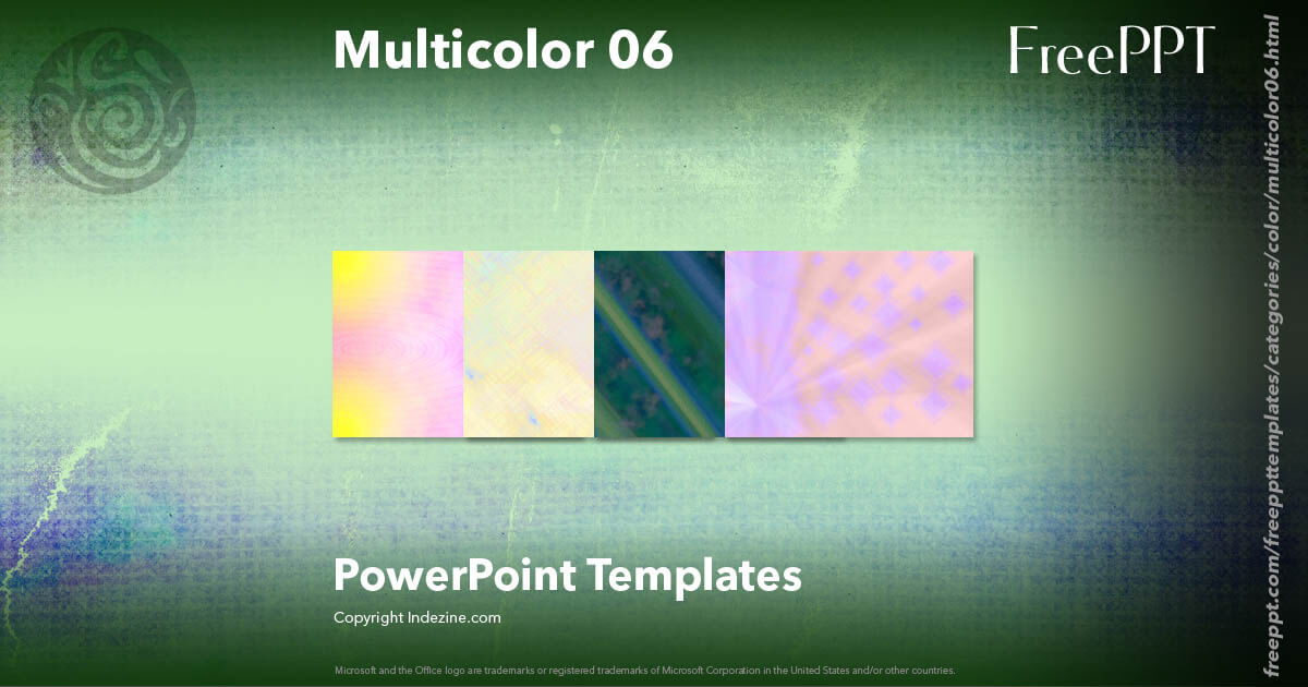 Multicolor 06 PowerPoint Templates