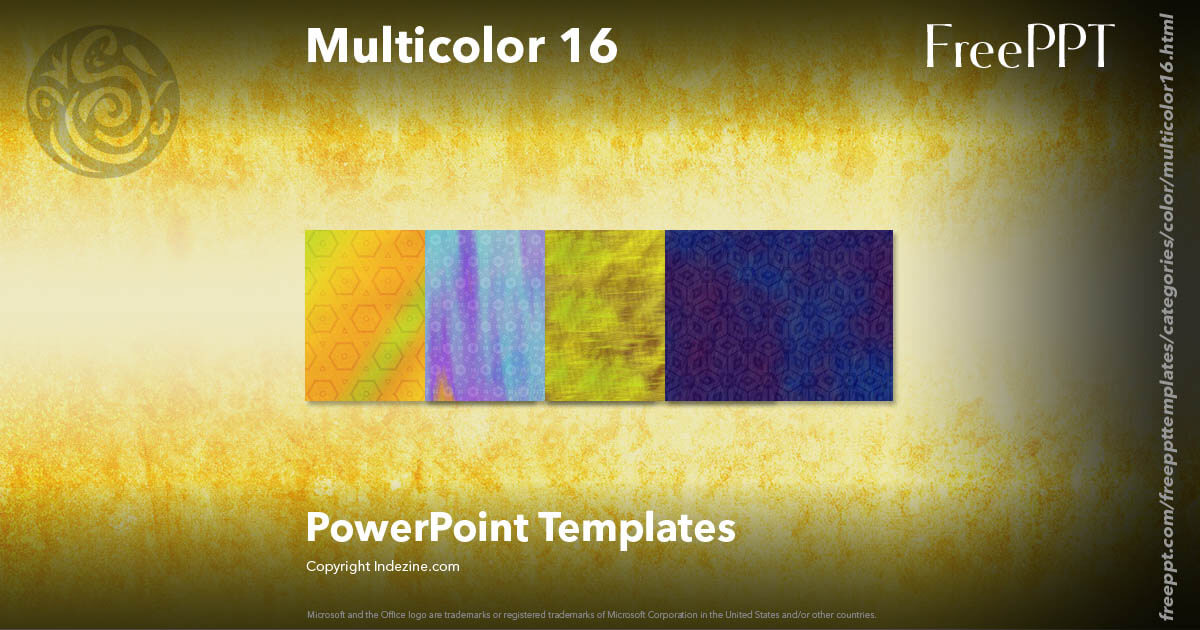 Multicolor 16 PowerPoint Templates