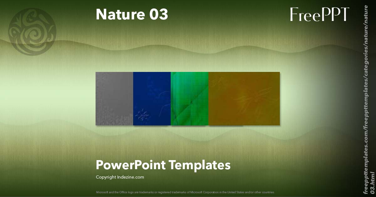 Nature 03 PowerPoint Templates