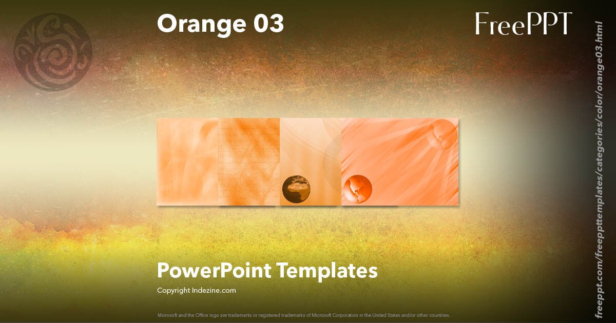 Orange 03 PowerPoint Templates