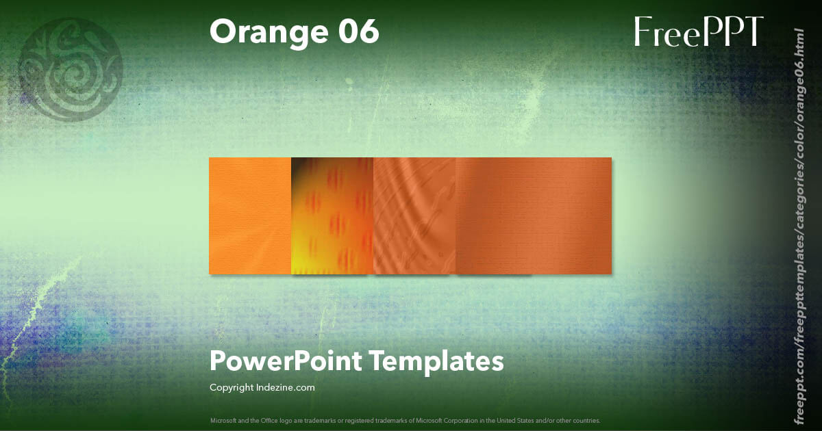 Orange 06 PowerPoint Templates