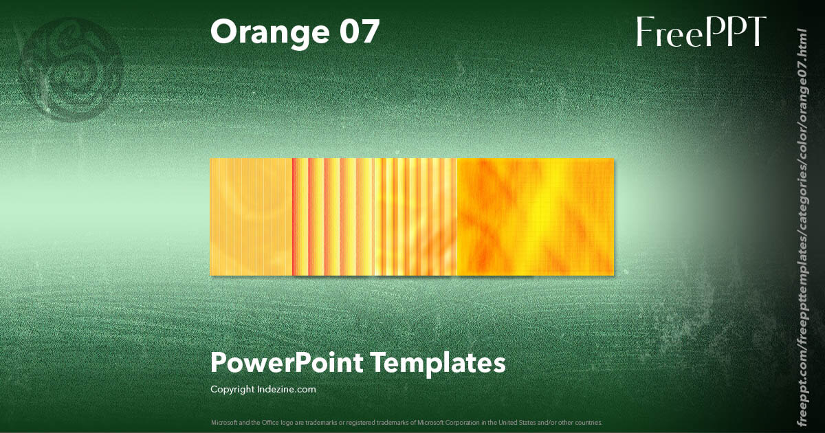 Orange 07 PowerPoint Templates