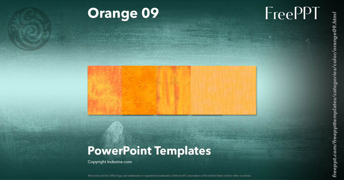 Orange 09 PowerPoint Templates