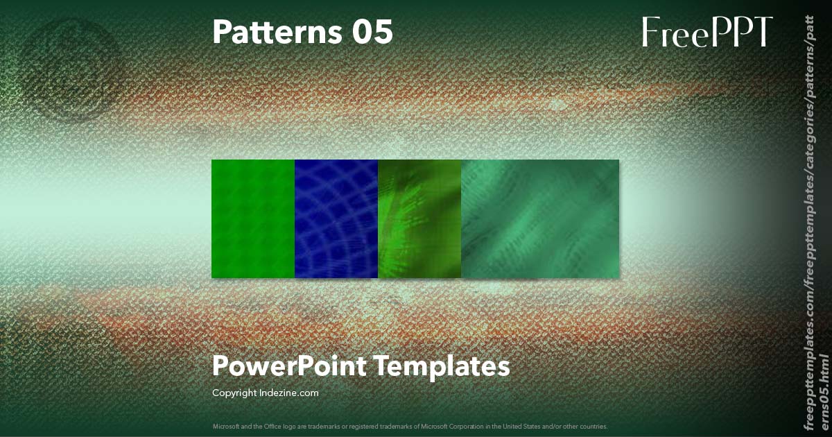 Patterns 05 PowerPoint Templates