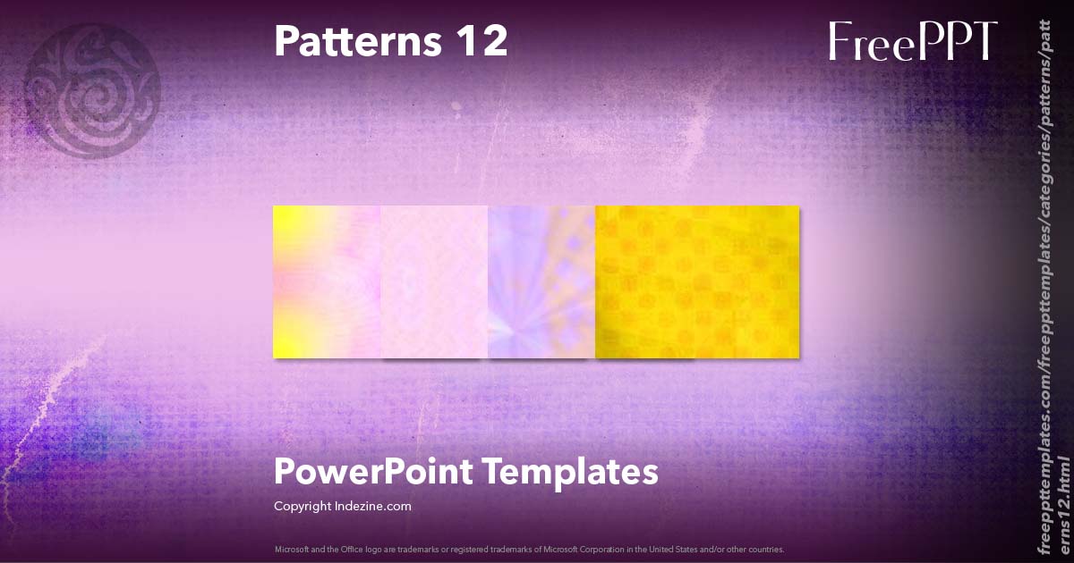Patterns 12 PowerPoint Templates
