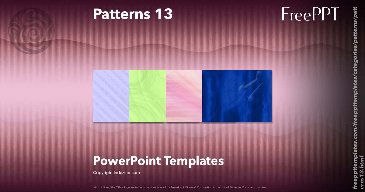 Patterns 13 PowerPoint Templates