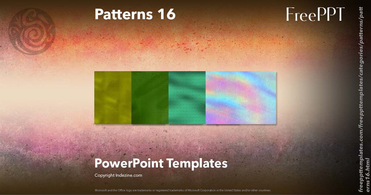 Patterns 16 PowerPoint Templates