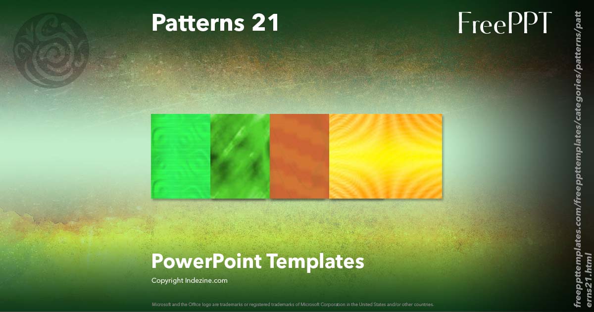 Patterns 21 PowerPoint Templates