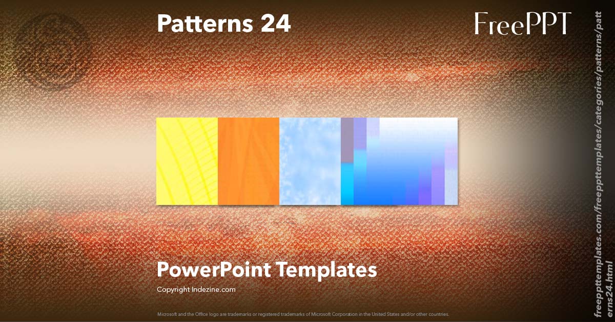 Patterns 24 PowerPoint Templates