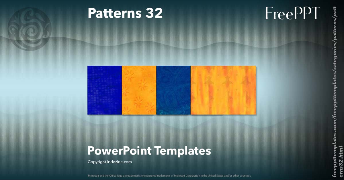 Patterns 32 PowerPoint Templates