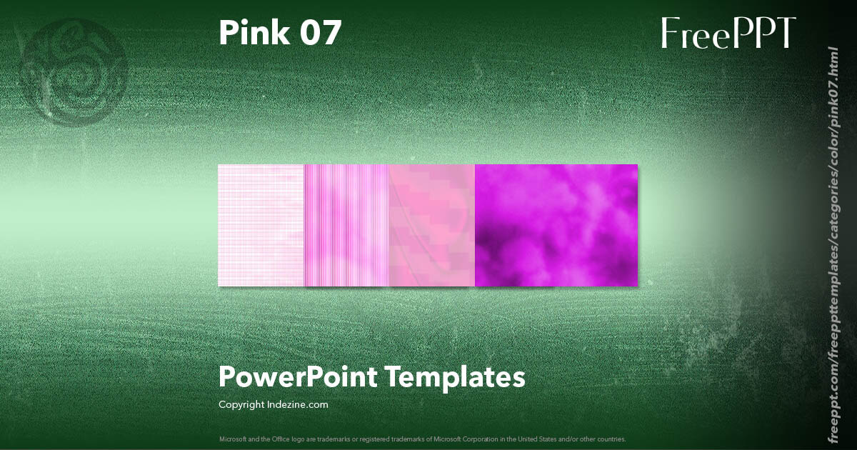 Pink 07 PowerPoint Templates