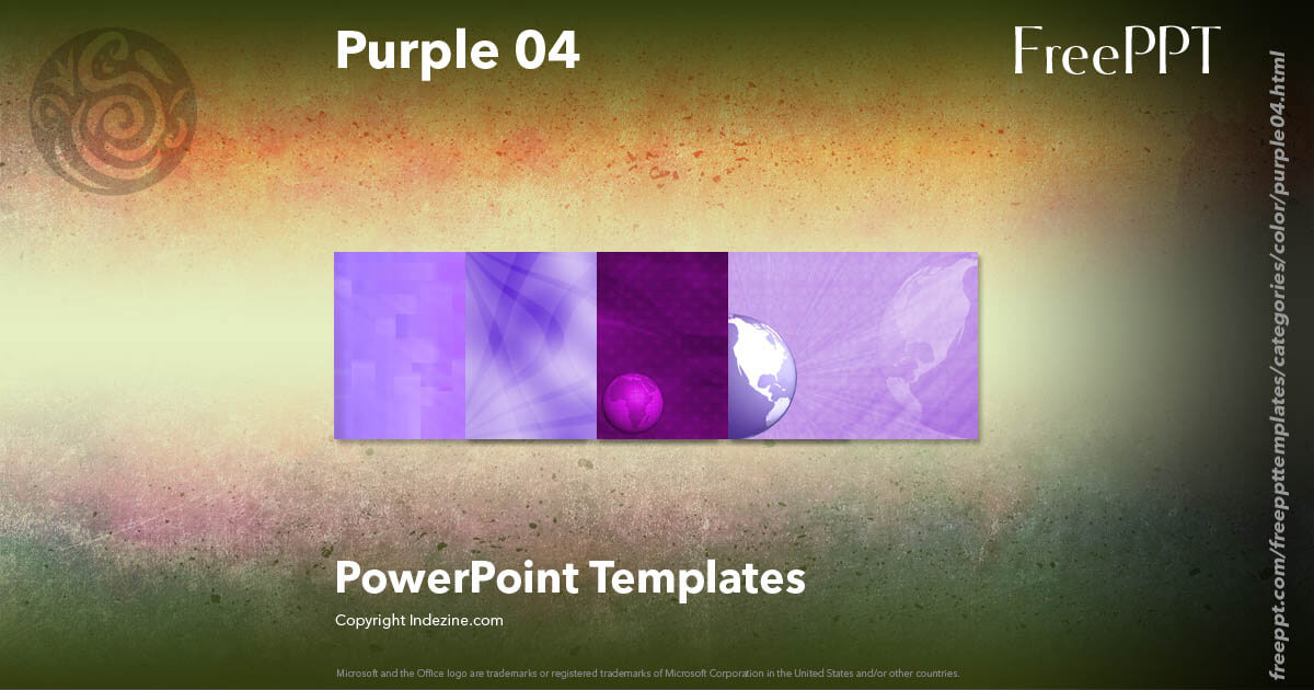 Purple 04 PowerPoint Templates