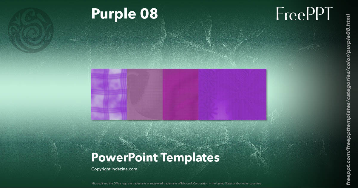 Purple 08 PowerPoint Templates