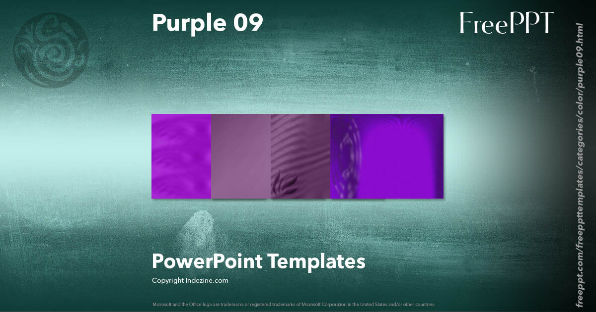 Purple 09 PowerPoint Templates