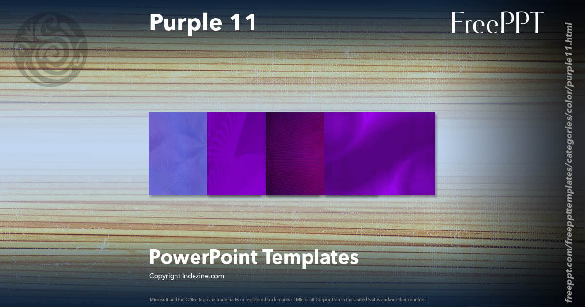 Purple 11 PowerPoint Templates
