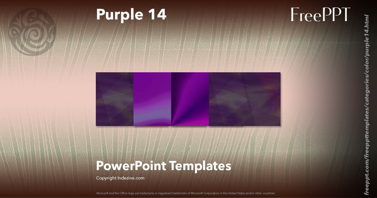 Purple 14 PowerPoint Templates
