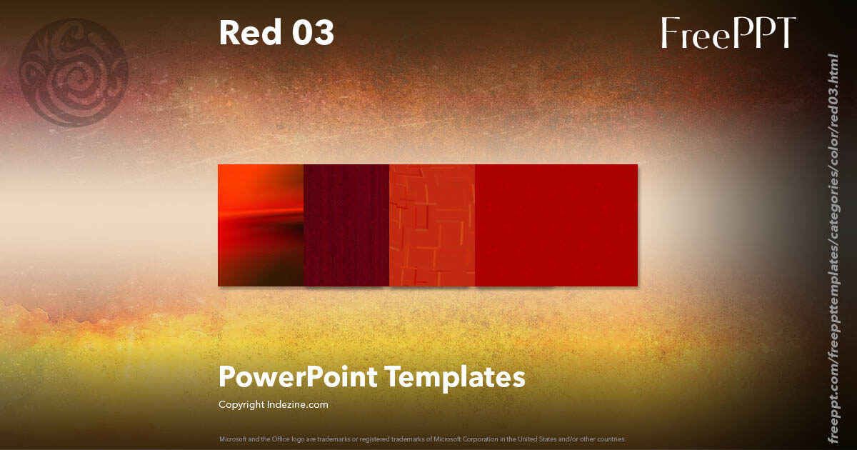 Red 03 PowerPoint Templates