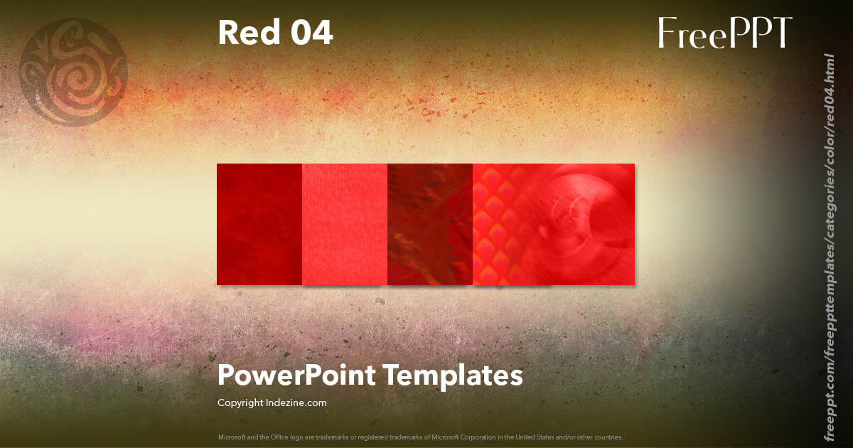 Red 04 PowerPoint Templates
