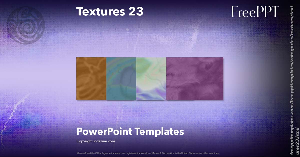 Textures 23 PowerPoint Templates
