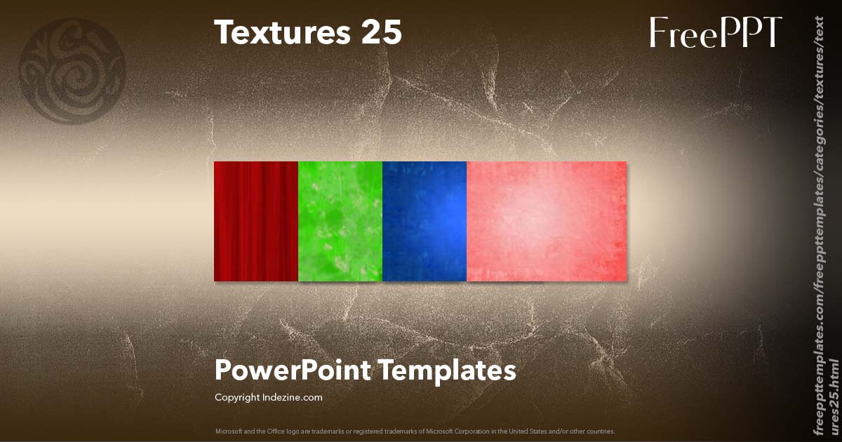 Textures 25 PowerPoint Templates