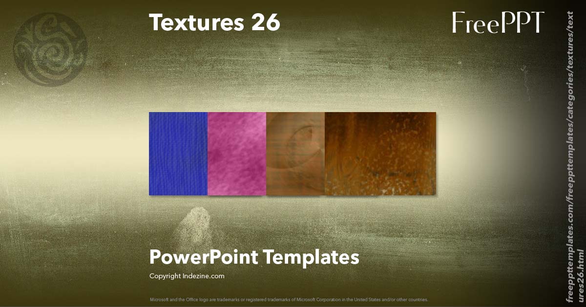 Textures 26 PowerPoint Templates