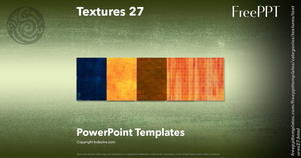 Textures 27 PowerPoint Templates