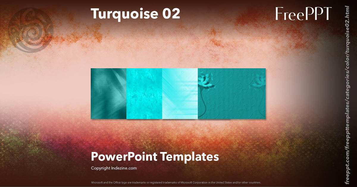 Turquoise 02 PowerPoint Templates