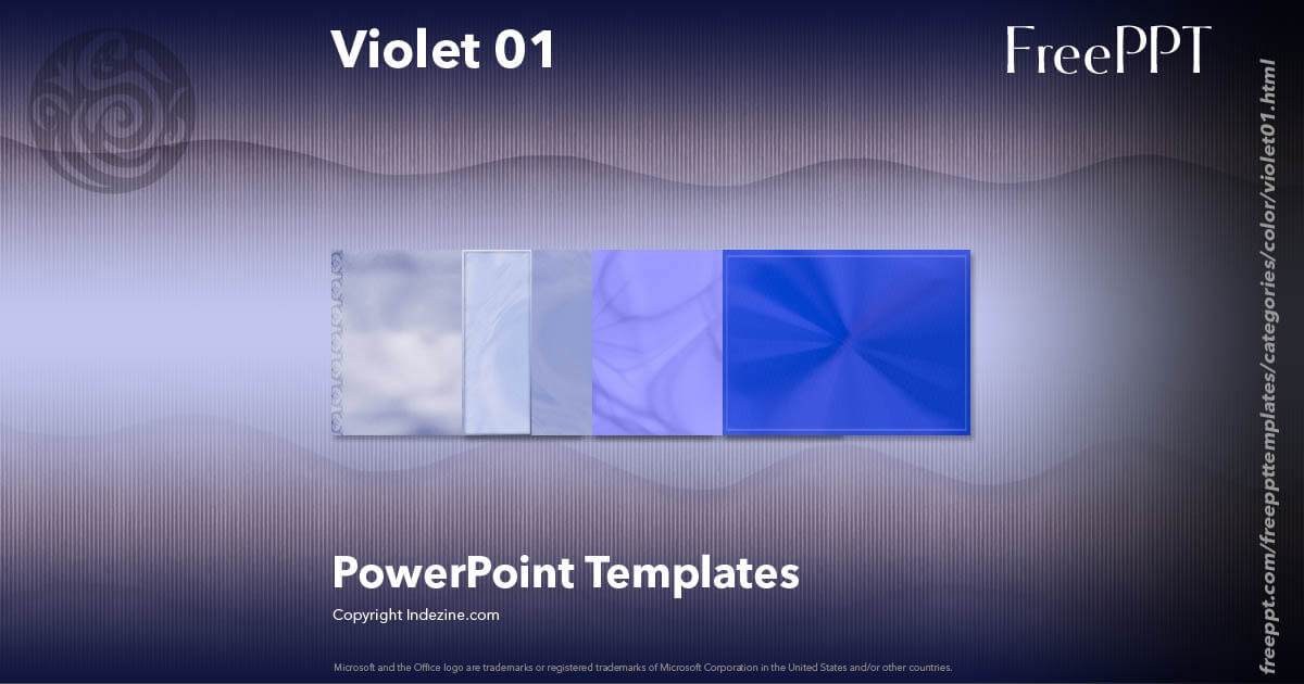 Violet 01 PowerPoint Templates