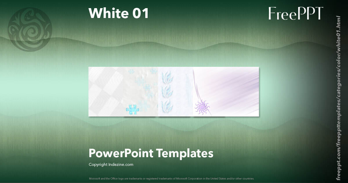 White 01 PowerPoint Templates