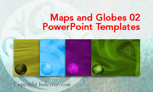 Maps and Globes 02 PowerPoint Templates