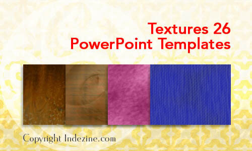 Textures 26 PowerPoint Templates