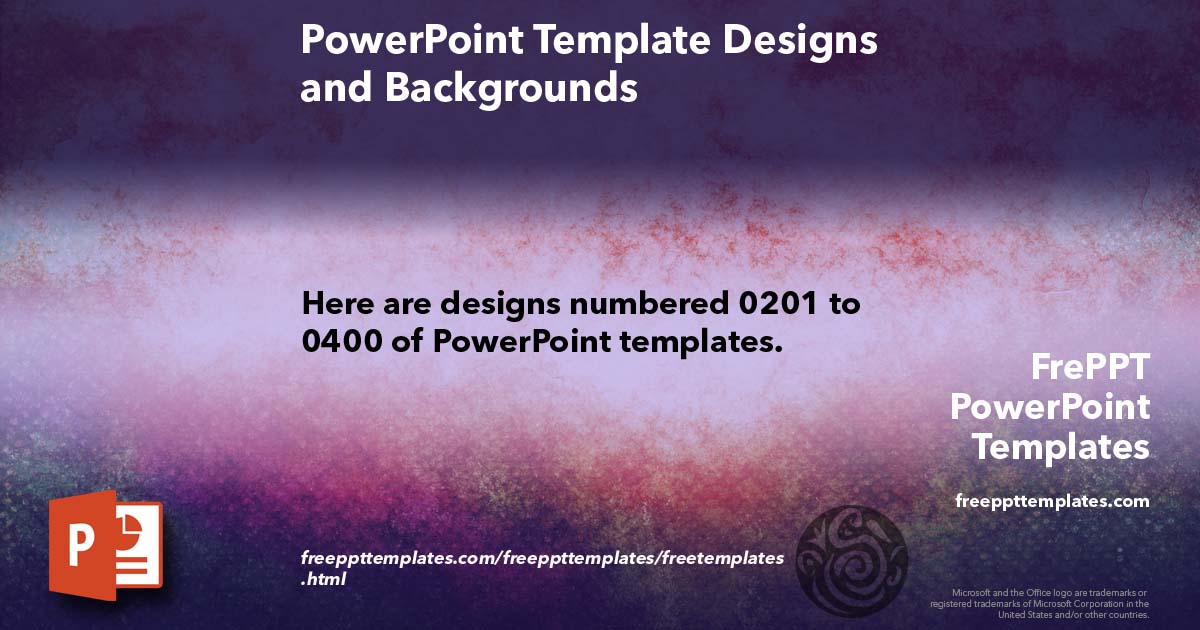 PowerPoint Template Designs and Backgrounds