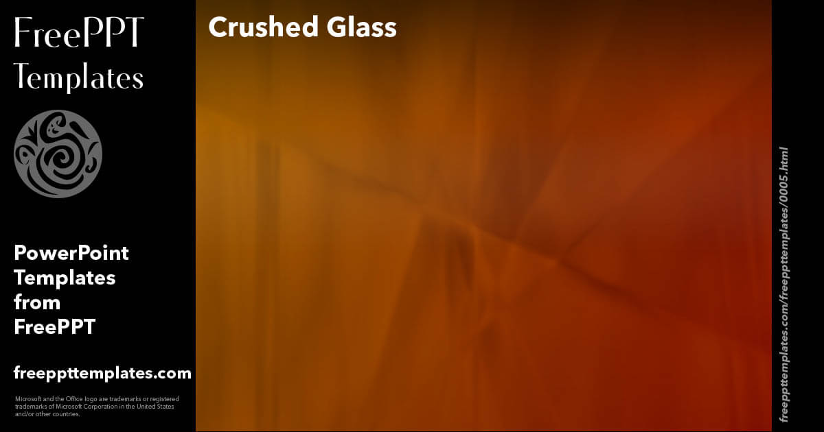 Crushed Glass - PowerPoint Templates