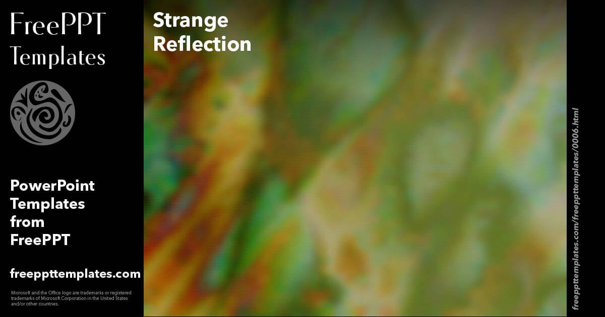 Strange Reflection - PowerPoint Templates