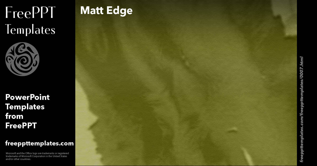 Matt Edge - PowerPoint Templates