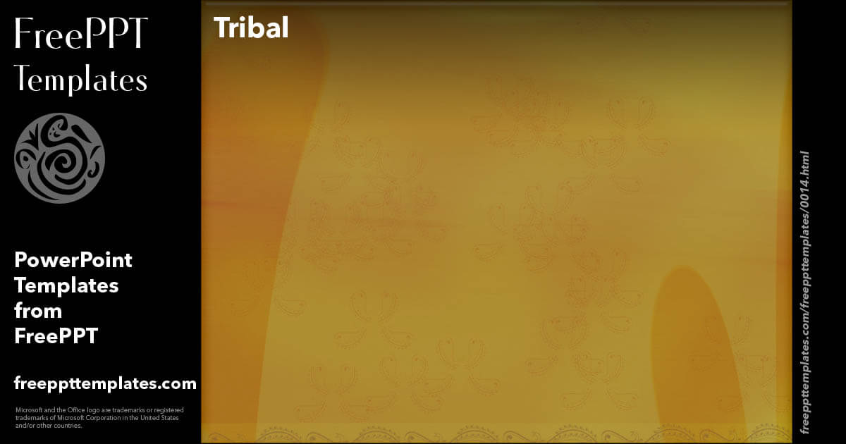 Tribal 01 - PowerPoint Templates
